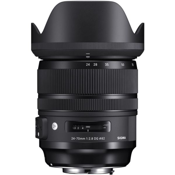 Lente Sigma DG 24-70mm f/2.8 OS HSM ART para Canon Lente Sigma DG 24-70mm f/2.8 OS HSM ART para Canon