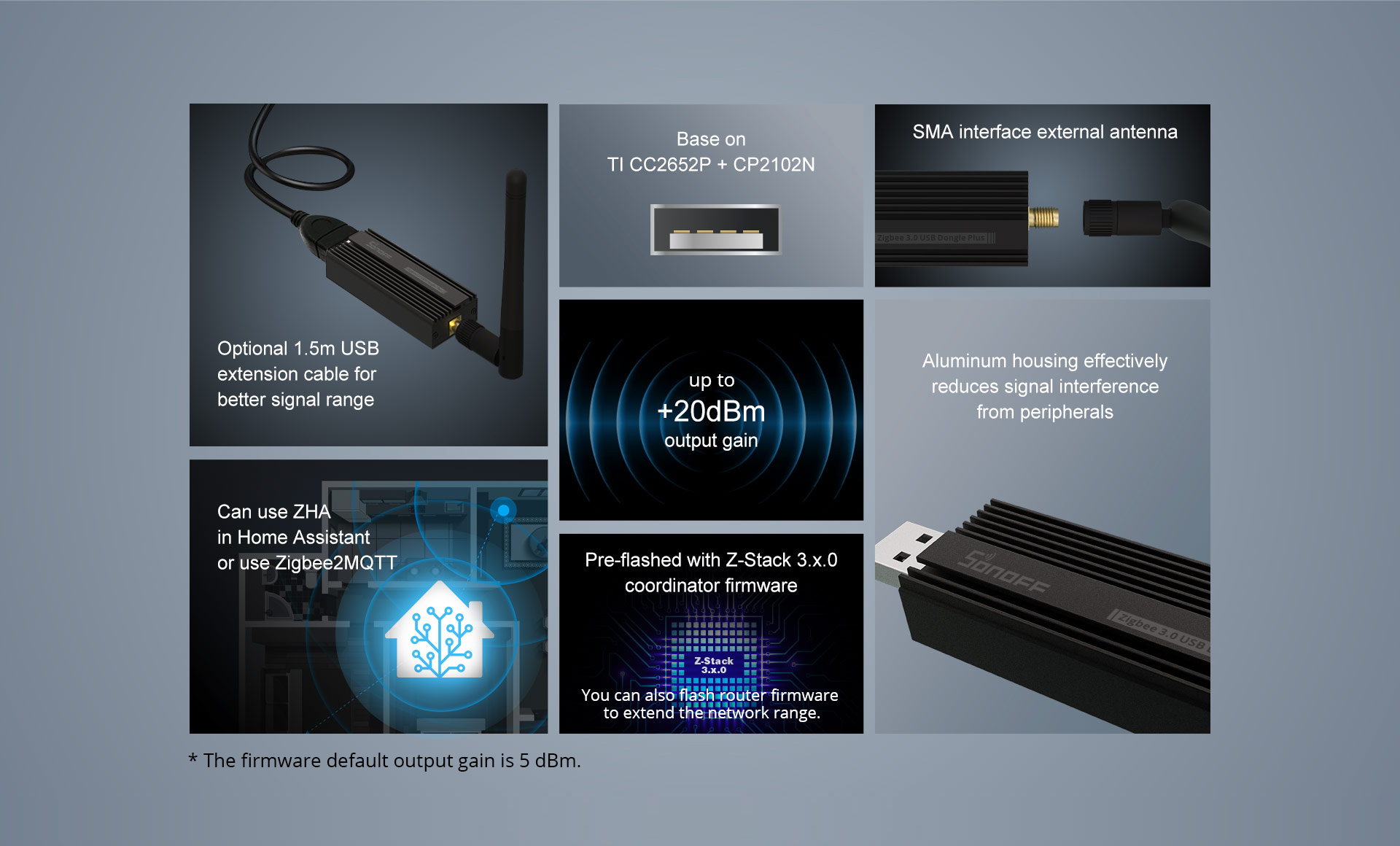 Comprá Dongle USB Sonoff ZBDONGLE-P Zigbee 3.0 - Envios a todo el Paraguay Comprá Dongle USB Sonoff ZBDONGLE-P Zigbee 3.0 - Envios a todo el Paraguay